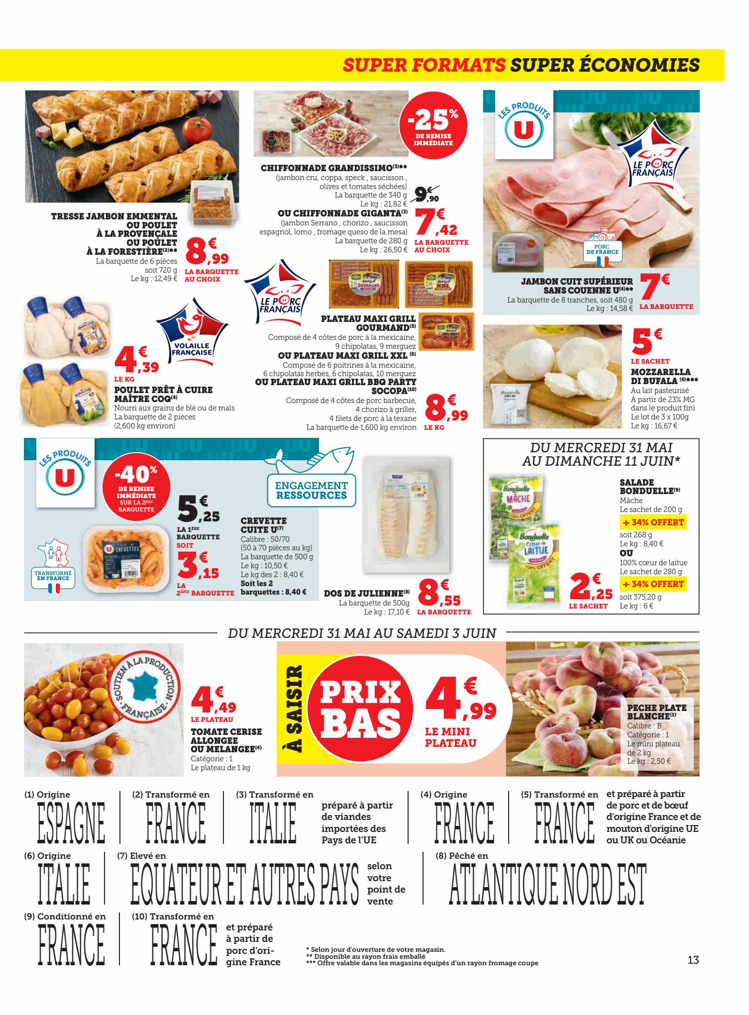 Catalogue Super U 29 Mai - 11 Juin 2023 - Le Catalogue